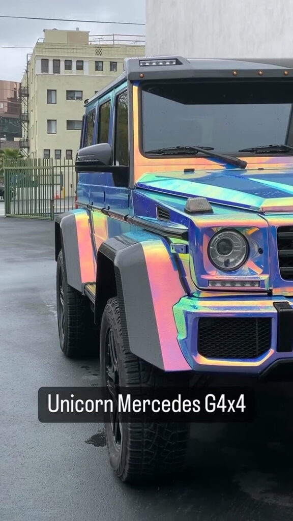 Unicorn Mercedes G Wagon 4x4 Rainbow-Wrapped | Mercedes-Benz Worldwide