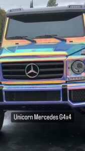 Unicorn Mercedes G Wagon 4x4 Rainbow-Wrapped | Mercedes-Benz Worldwide