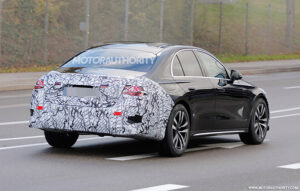 Mercedes-Benz E-Class W214 Shows Sober Exterior And High-Tech Cockpit ...