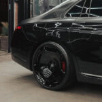 Mercedes-Maybach S-Class Two Tone Black On RDB MBZ Classic Wheels ...