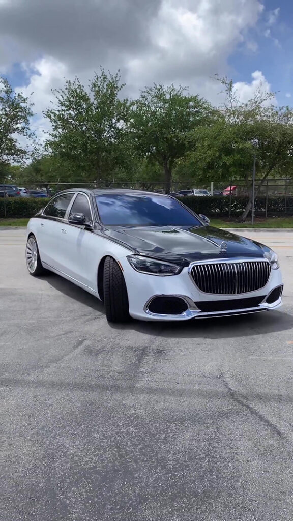 Mercedes-Maybach S 580 Polished Clear AGLuxury AGL77 Monoblock Forged ...